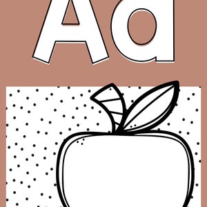 Alphabet Posters | SPOTTY BOHO Classroom Decor | Editable - Etsy