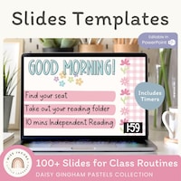 Swiftie Inspired Google Slides and Powerpoint Templates With Timers ...