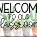 CACTUS Welcome Signs Cactus Classroom Decor - Etsy