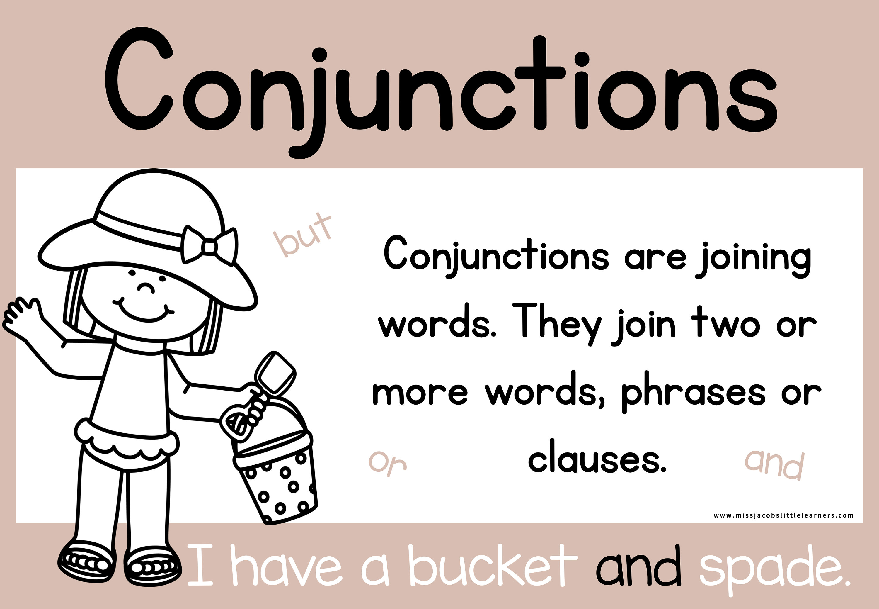 Parts of Speech Posters BOHO VIBES Desert Neutral Decor | Etsy