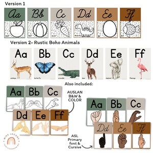 MODERN JUNGLE Classroom Decor Bundle - EDITABLE! Boho Jungle Vibes ...