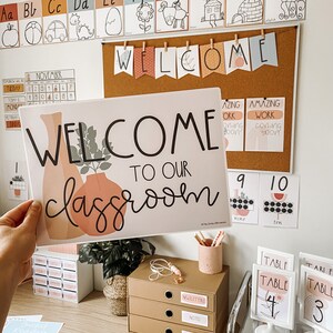 BOHO VIBES Classroom Decor Bundle Desert Neutral Classroom Decor ...