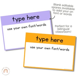 6+1 Traits of Writing Posters | RAINBOW BRIGHTS - Etsy