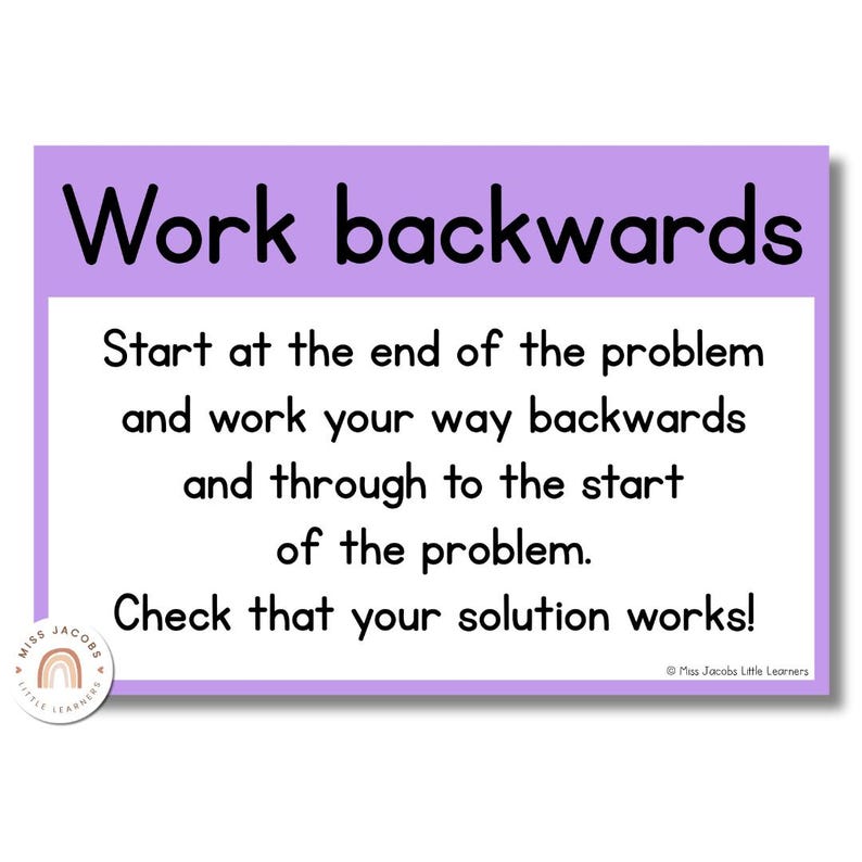 CUTESY Math Posters Bundle Set of 18 Numeracy Educational Posters ...