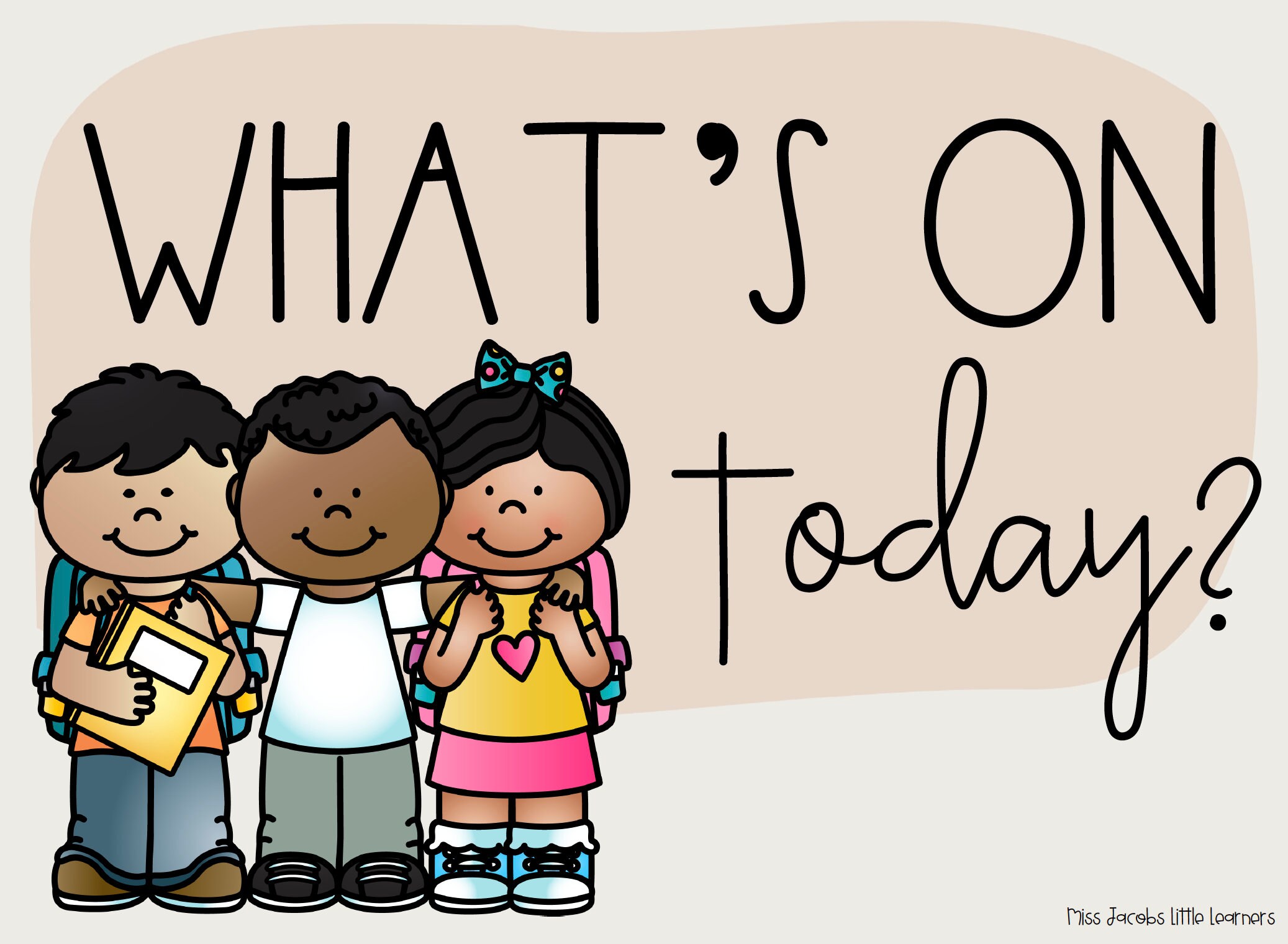 BOHO VIBES Visual Timetable Editable Desert Neutral - Etsy