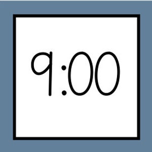 Calm Colors Visual Schedule, Modern Rainbow Routine Cards, Editable ...