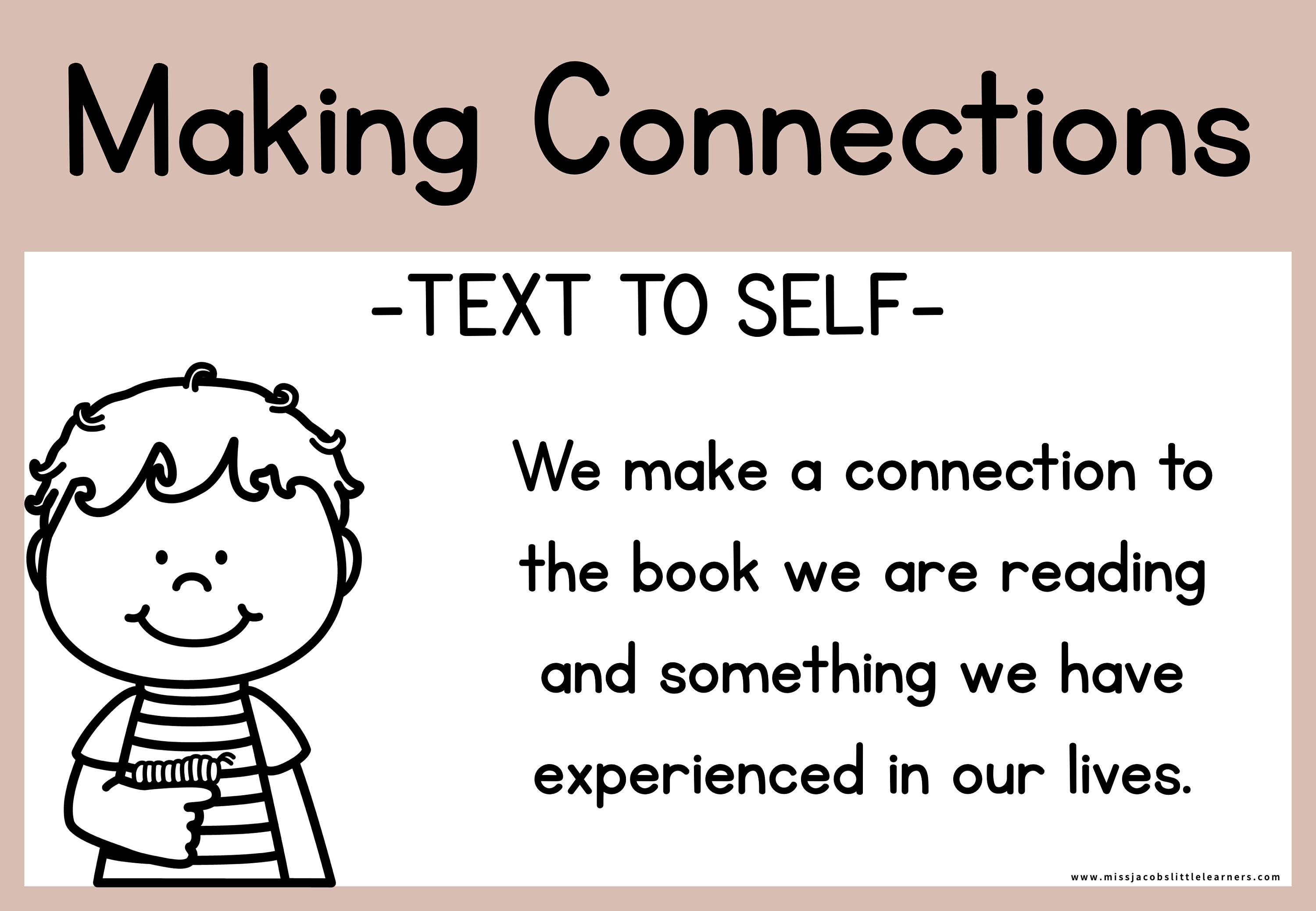 Comprehension Strategy Posters BOHO VIBES Desert Neutral | Etsy