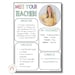 Meet the Teacher Templates | Simple Pastels | Editable - Etsy