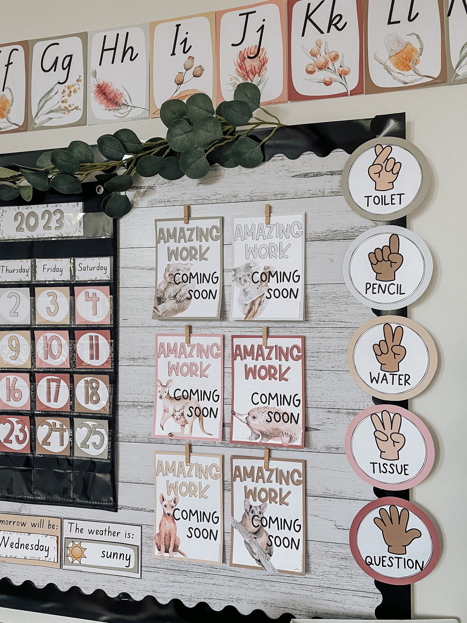 AUSTRALIANA Classroom Decor Bundle | Australian Animals and Native ...