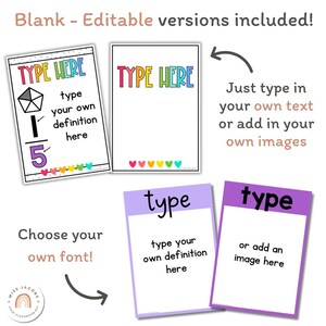 Fractions RAINBOW BRIGHTS Classroom Decor - Etsy