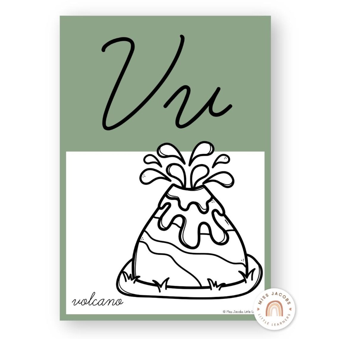 Botanical Alphabet Posters in Natural Colors, Printable Modern Earthy ...