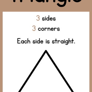 DESERT NEUTRAL Shape Posters | Boho Vibes Classroom Decor - Etsy