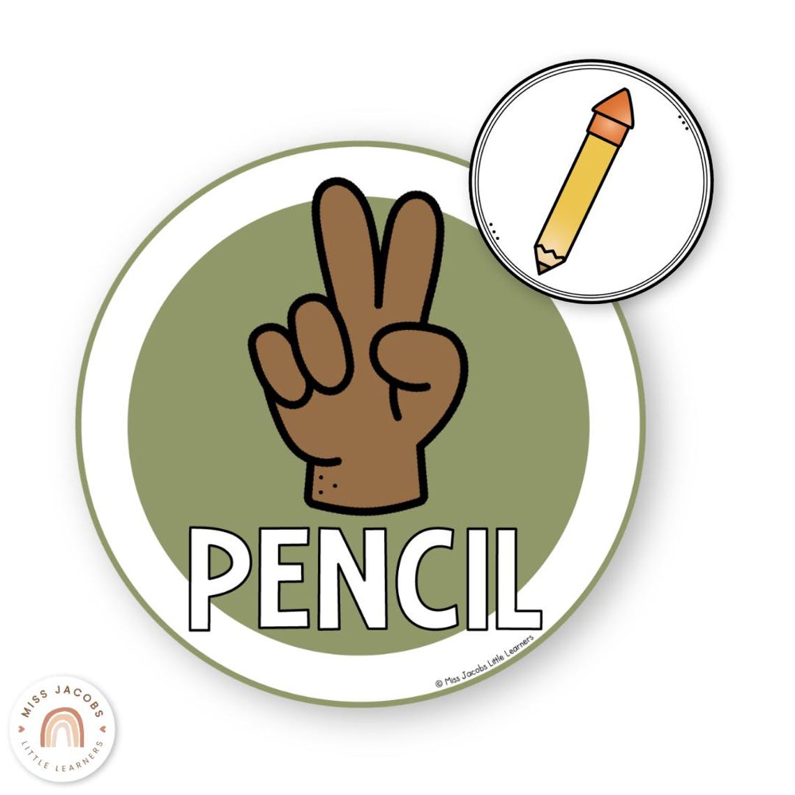 Woodland Hand Signals Posters, Neutral Printable Hand Signs, Classroom ...