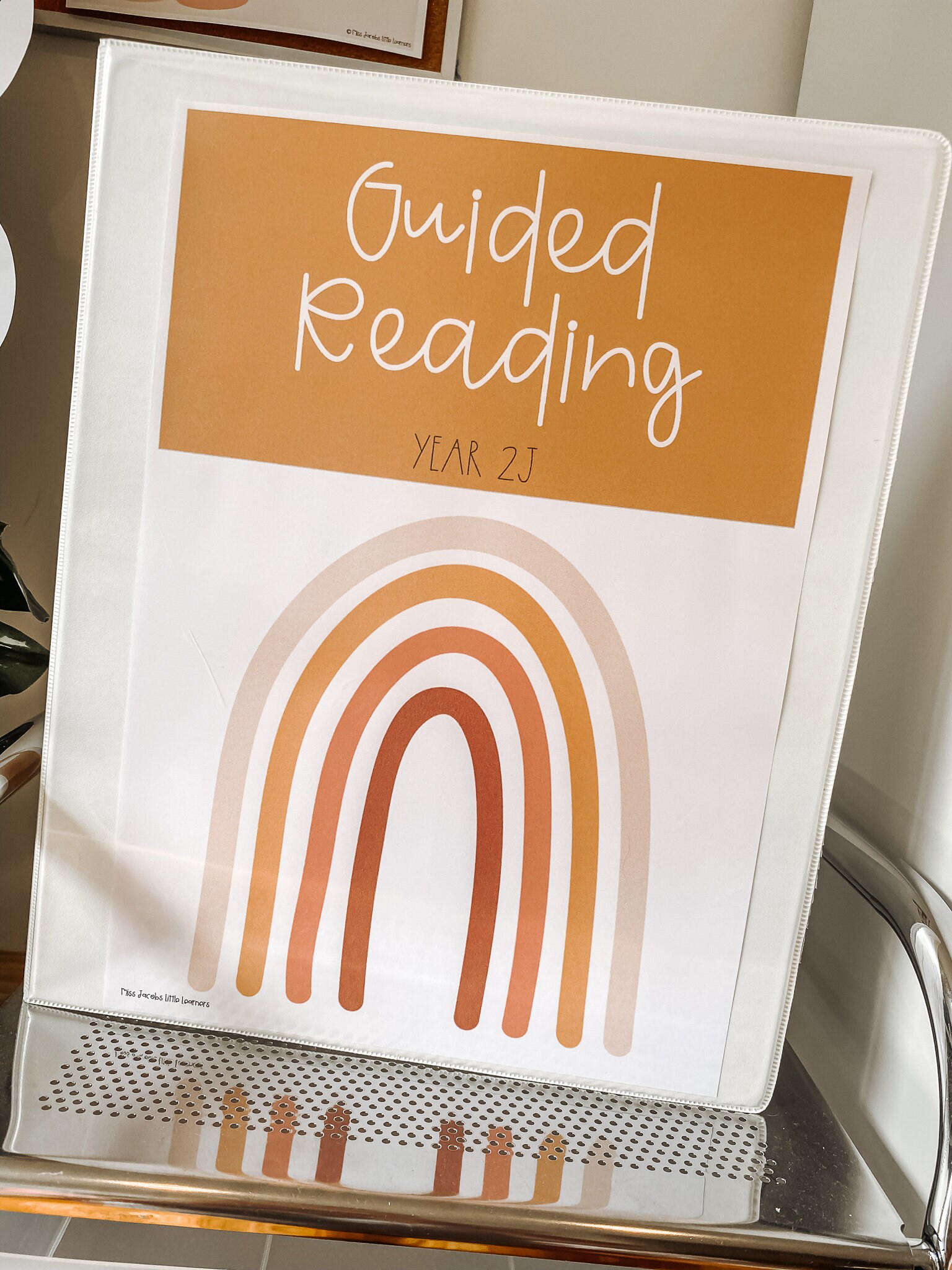 EARTHY RAINBOW Binder Covers and Spines Editable Desert | Etsy