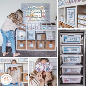 Cute Sea Life Classroom Labels Bundle | Editable Student Name Tags ...