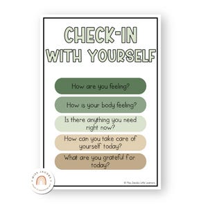 Botanical Calm Down Corner Posters, Calm Down Kit, Calm Therapy Poster ...