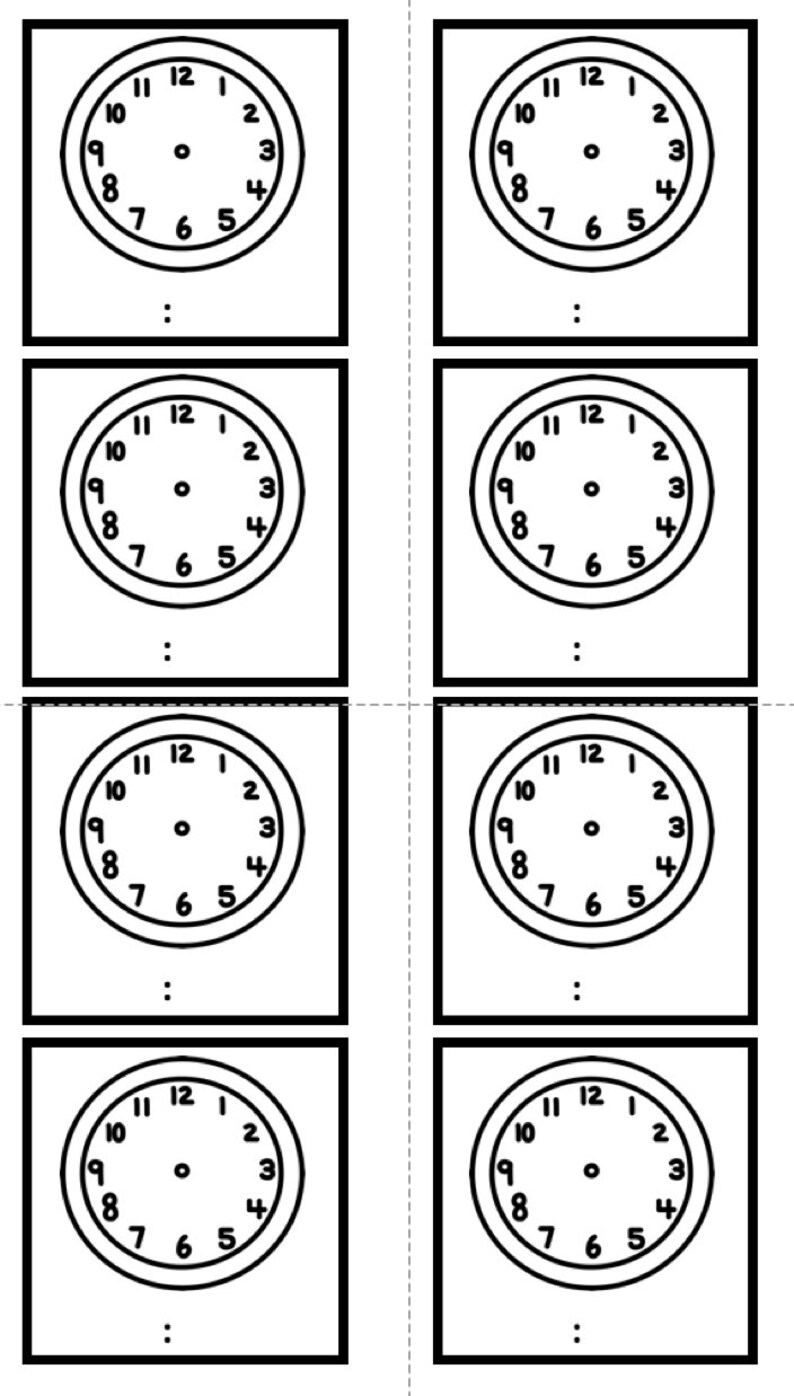 Cactus Visual Schedule, Editable Daily Routine Cards for Kids ...