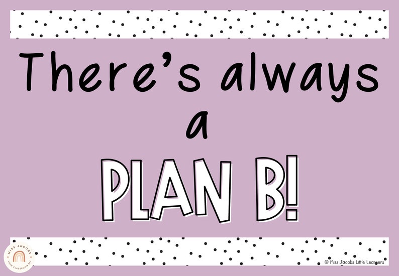 SPOTTY PASTELS Growth Mindset Posters Muted Rainbow - Etsy