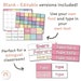 Classroom Calendar and Weather Display | PASTELS | Editable - Etsy