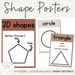 DESERT NEUTRAL Math Posters Bundle Boho Color Palette Neutral Classroom ...