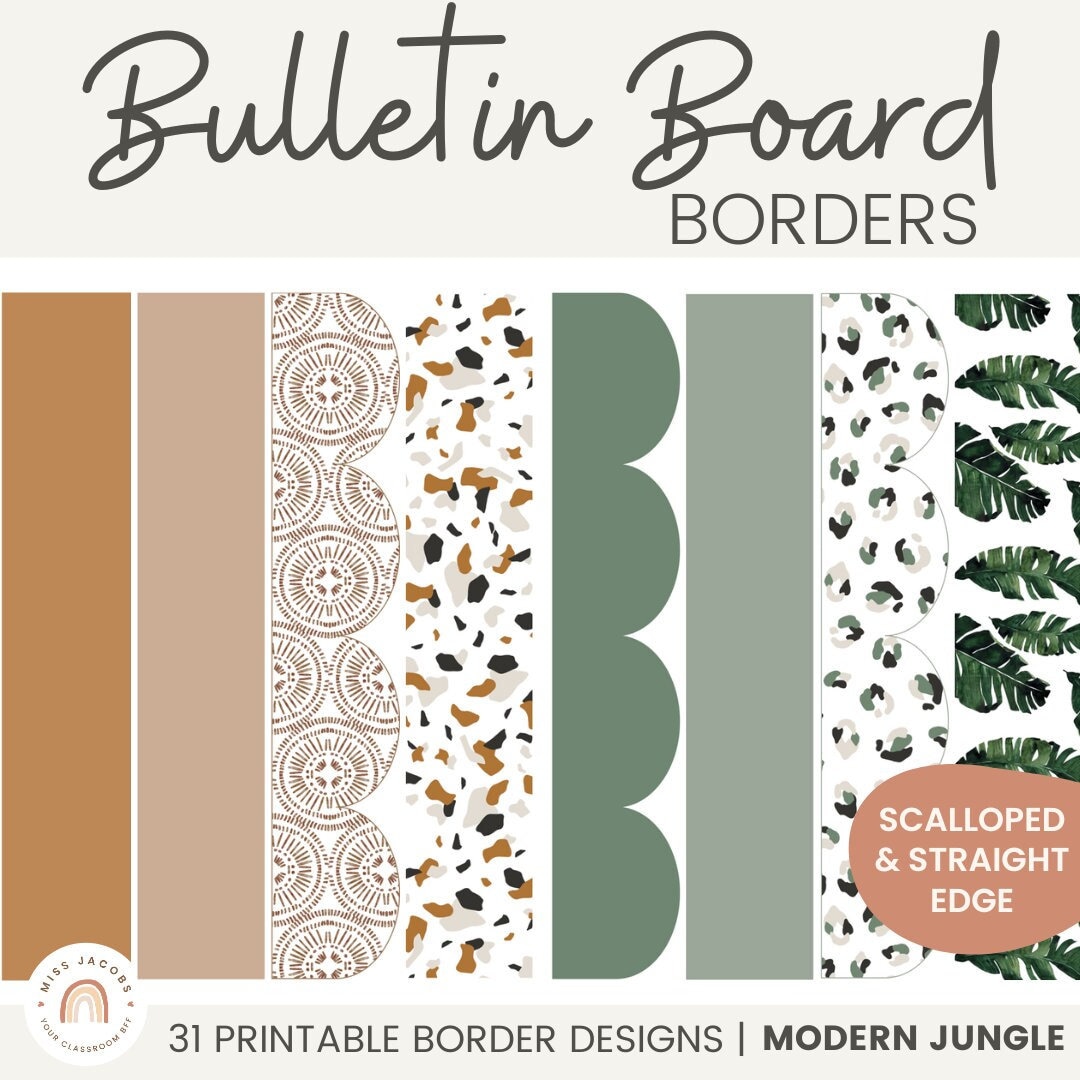 Jungle Page Border