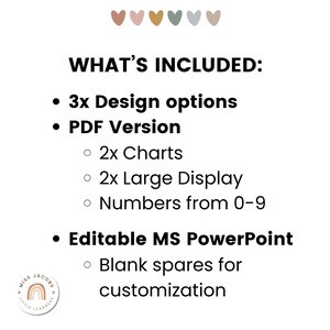 NEUTRAL Place Value Display | NEUTRAL BOHO Color Palette | Neutral ...