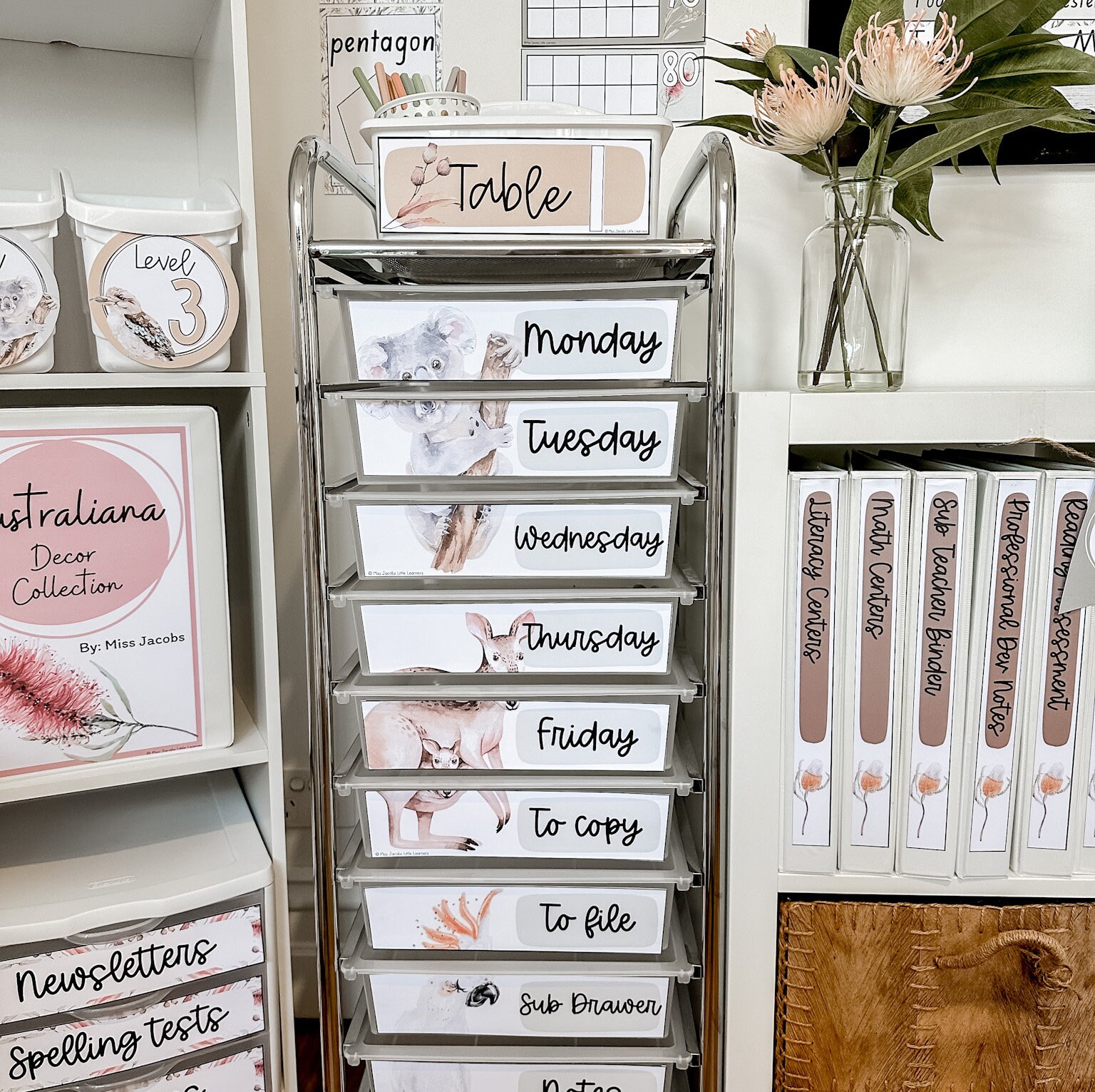 AUSTRALIANA Classroom Decor Bundle Australian Animals and - Etsy Australia