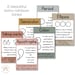 NEUTRAL Punctuation Posters Boho Color Palette Neutral - Etsy