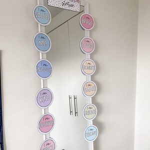 Affirmation Station | SPOTTY PASTELS | Editable - Etsy