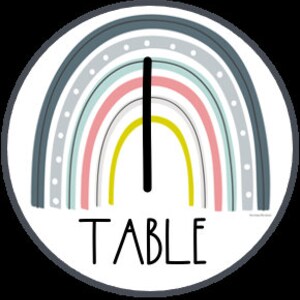 MODERN RAINBOW Classroom Labels | Editable | Calm Colors Classroom ...