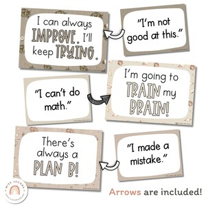 Modern Ocean Growth Mindset Display Ocean Animals Classroom Decor ...