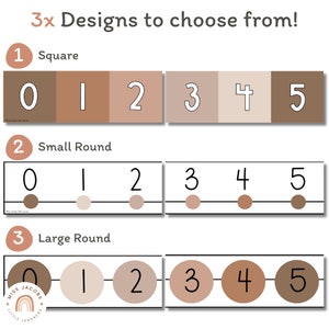 Classroom Number Line Display 0 - 120 | Spotty Neutrals Classroom Decor ...