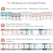CALM COLORS Place Value Display | Math Posters | Modern Rainbow ...
