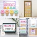 Pastel Ice Cream Classroom Decor Bundle, Editable Teacher Essentials ...