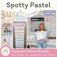 Editable Classroom Smart Pastels Complete Collection Printable Bundle ...