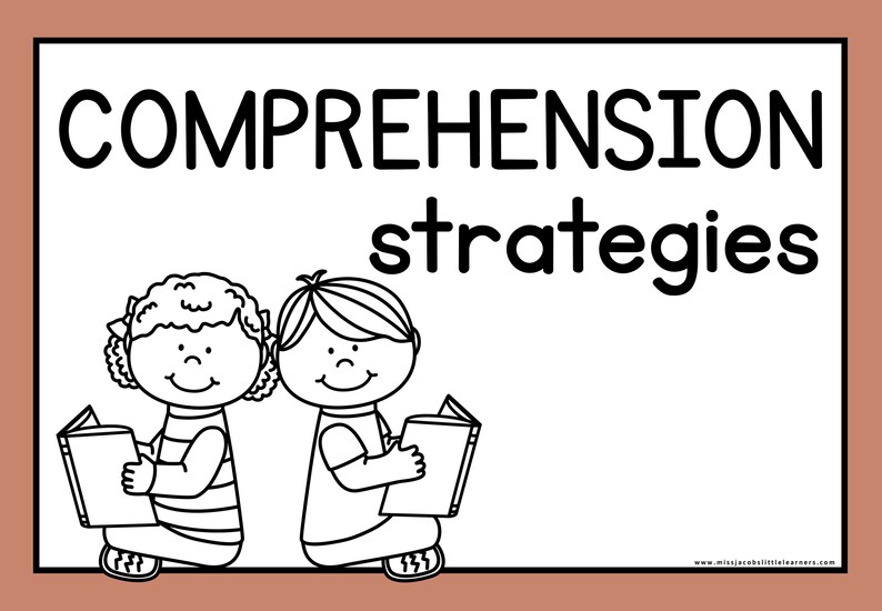 Comprehension Strategy Posters BOHO VIBES Desert Neutral | Etsy