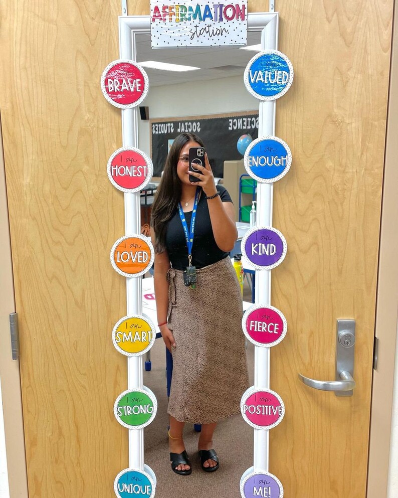 Affirmation Station | SPOTTY BRIGHTS | EDITABLE - Etsy