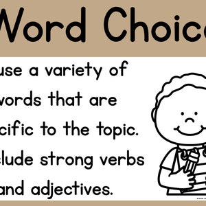 6+1 Traits of Writing Posters | BOHO VIBES | Desert Neutral Decor ...