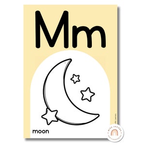 Alphabet Posters | Daisy Gingham Pastels Classroom Decor | Editable - Etsy