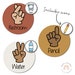 BOHO VIBES Hand Signals Posters Editable Desert Neutrals Classroom ...