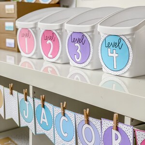 Reading Groups Organizers | SPOTTY BRIGHTS | Rainbow Guided Reading ...