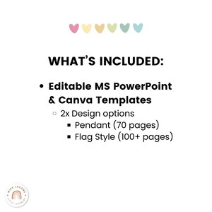 Bulletin Board Bunting | SPOTTY PASTELS Classroom Decor | Editable - Etsy