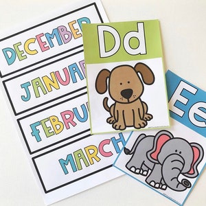 RAINBOW BRIGHTS Classroom Decor Bundle - Etsy