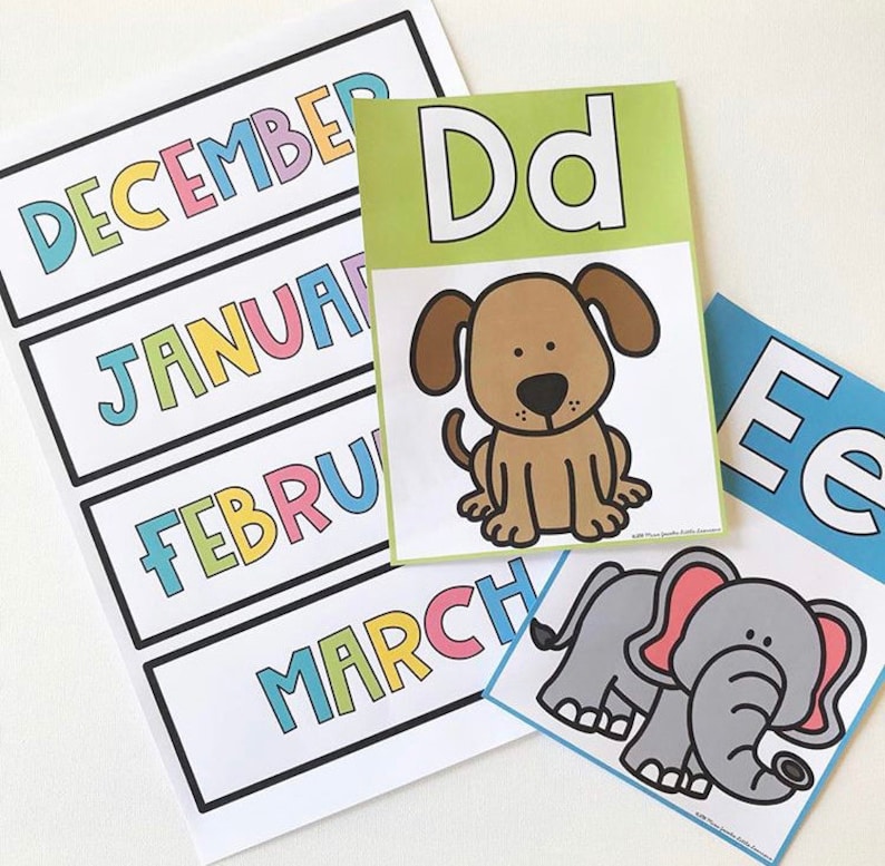 RAINBOW BRIGHTS Classroom Decor Bundle - Etsy