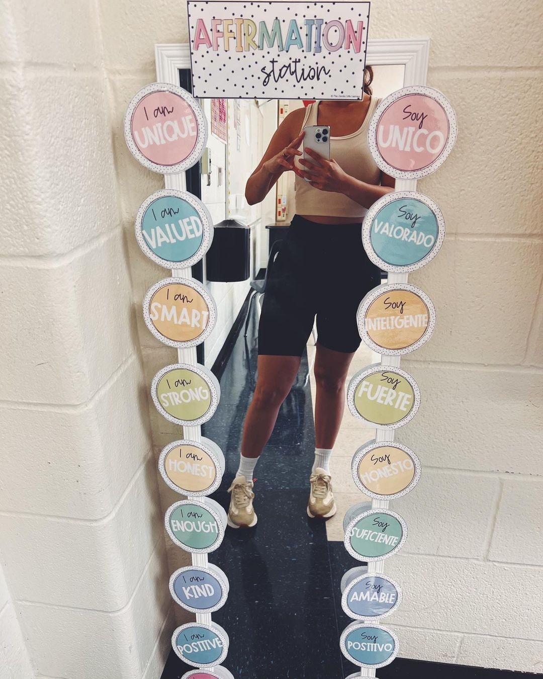 Affirmation Station SPOTTY PASTELS Editable - Etsy