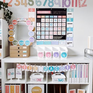 Alphabet Posters | SPOTTY BRIGHTS | Editable - Etsy