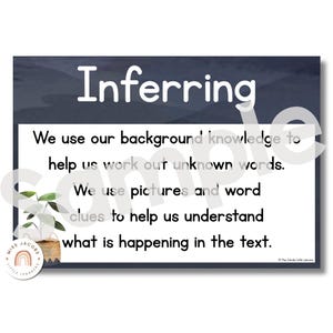 English Posters Bundle BOHO PLANTS Rustic Classroom Decor - Etsy