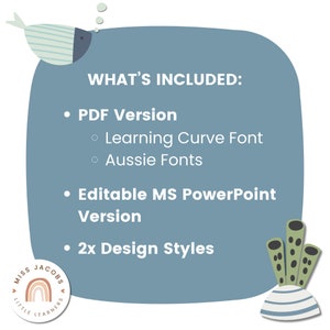 Student Name Tags & Goals Desk Plates | Cute Sea Life Classroom Decor ...