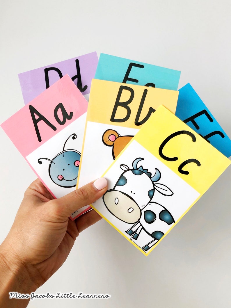 TROPICAL Alphabet Posters Tropical Classroom Decor - Etsy