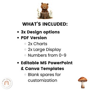 Woodland Place Value Chart Display, Printable Hundred Billions to ...